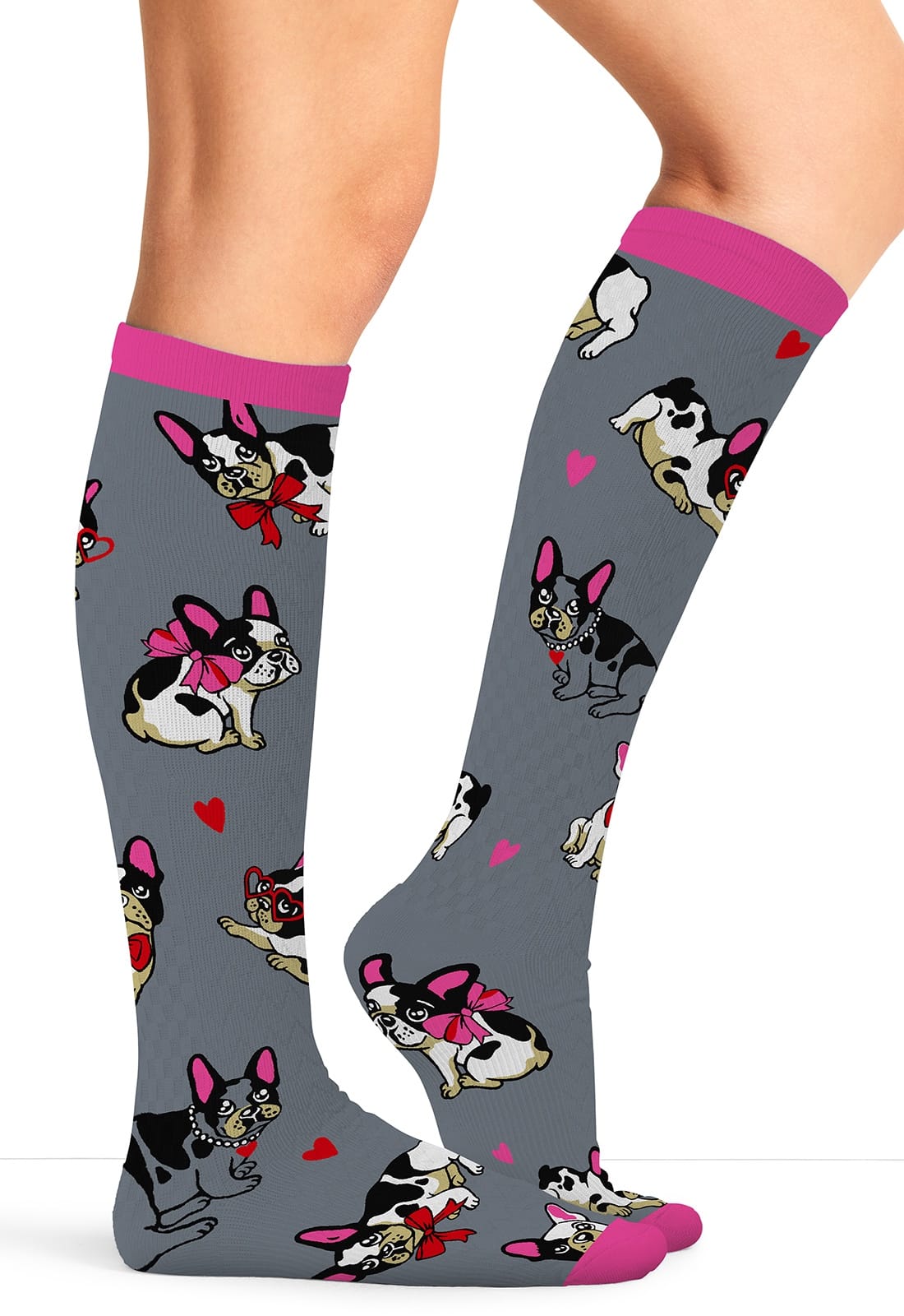 Frenchie Kiss Compression Socks | My Scrubs